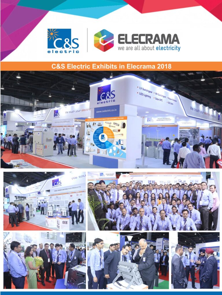 C&S Electric Exhibits in Elecrama 2018 - C-sec Technologies